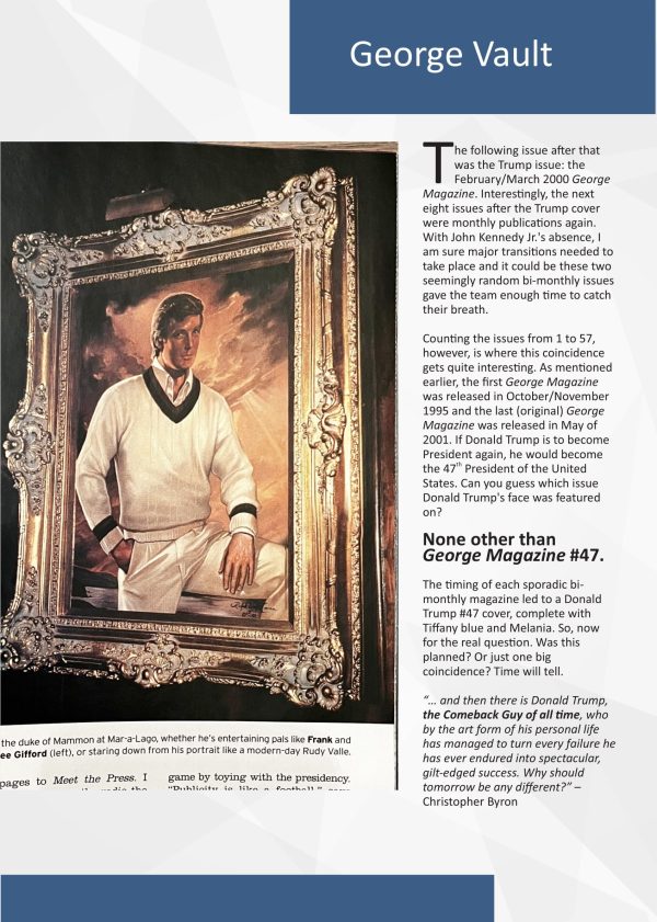 The GEORGE Vault – The Trump Issue | George Magazine