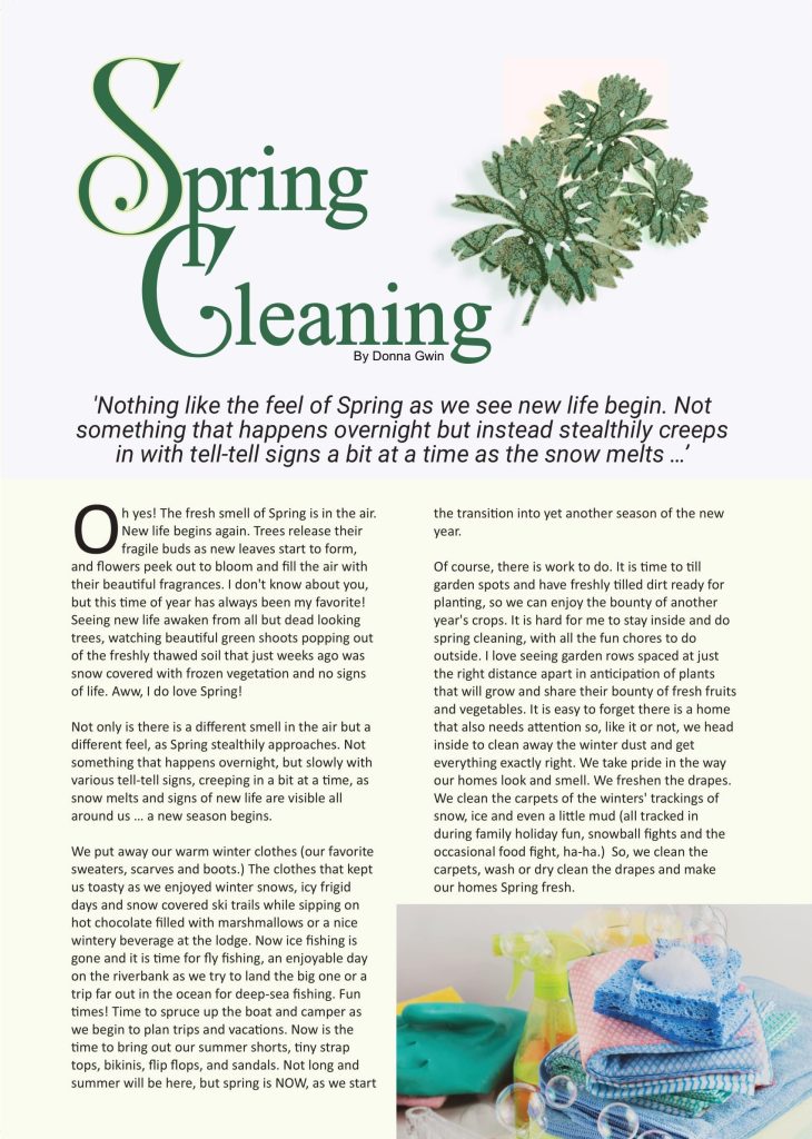 Spring Cleaning | George Magazine