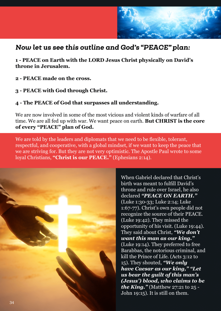 Be Careful Great Awakening – Peace and Safety but then Sudden Destruction