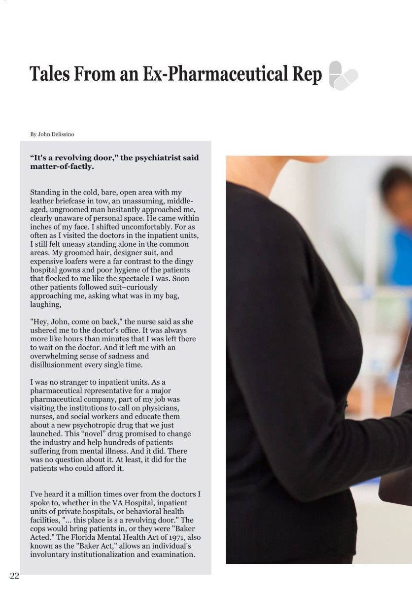 Tales From an Ex-Pharmaceutical Rep | George Magazine