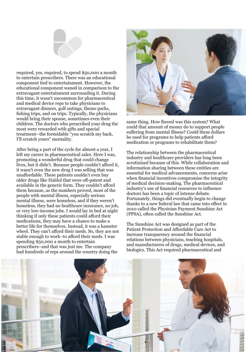 Tales From an Ex-Pharmaceutical Rep | George Magazine