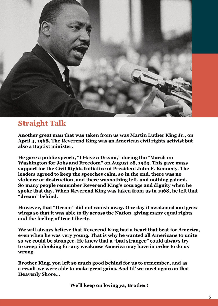 Our Great Men: A Tribute to JFK and MLK Jr. | George Magazine