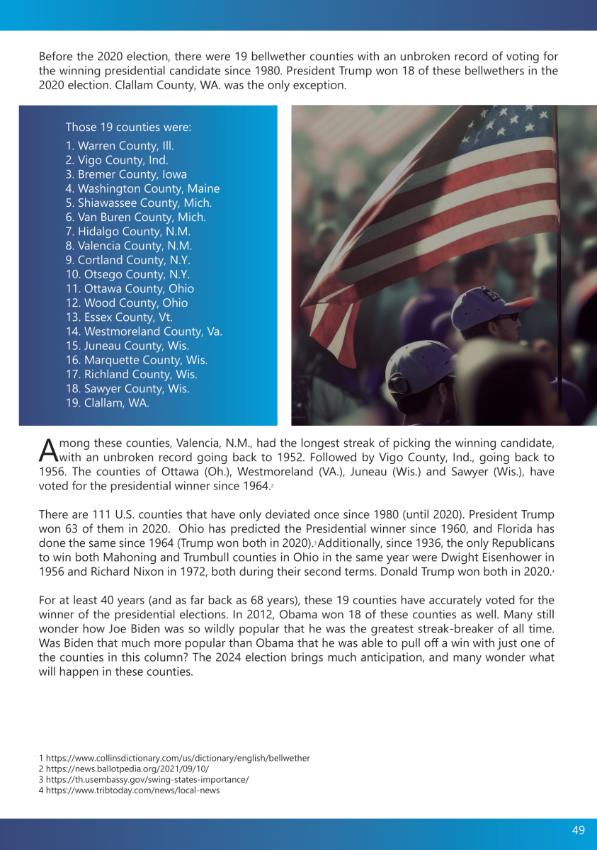 The Truth About Bellwether Counties | George Magazine