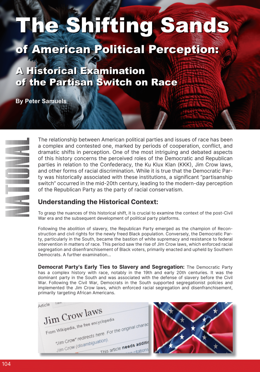 An Examination of the Partisan Switch on Race