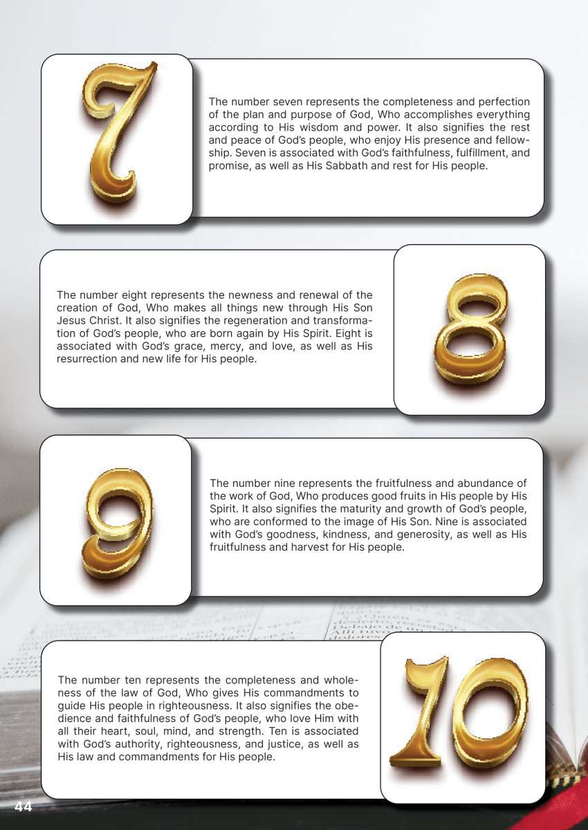 The Significance of Numbers 1 thru 12 in the Bible | George Magazine