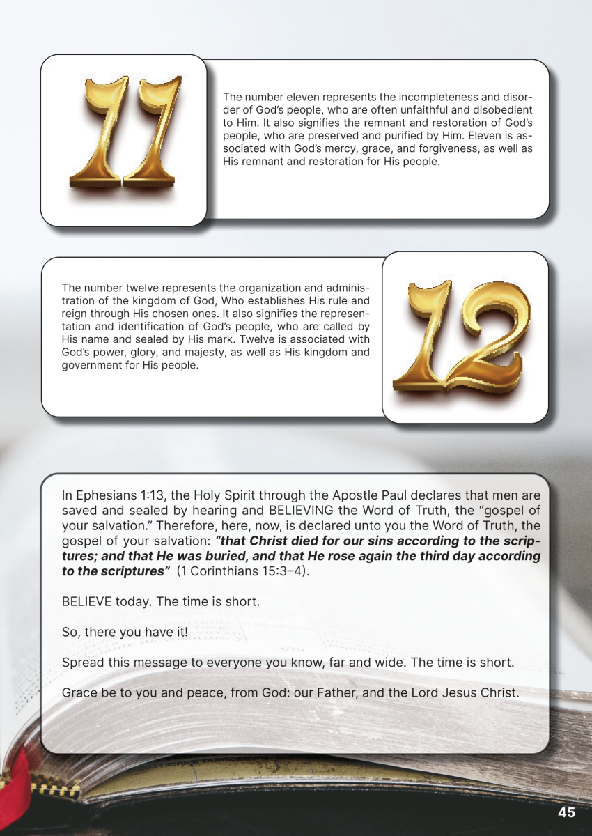 The Significance of Numbers 1 thru 12 in the Bible | George Magazine