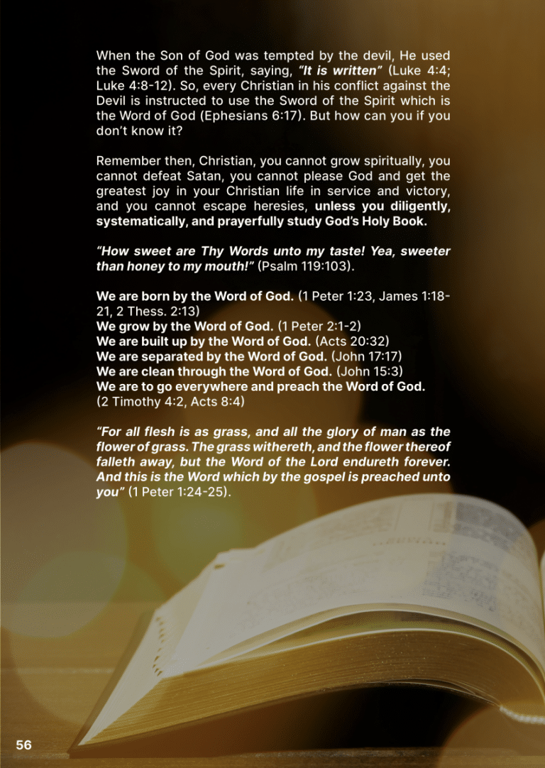 The Child of God and the Word of God, The Bible | George Magazine