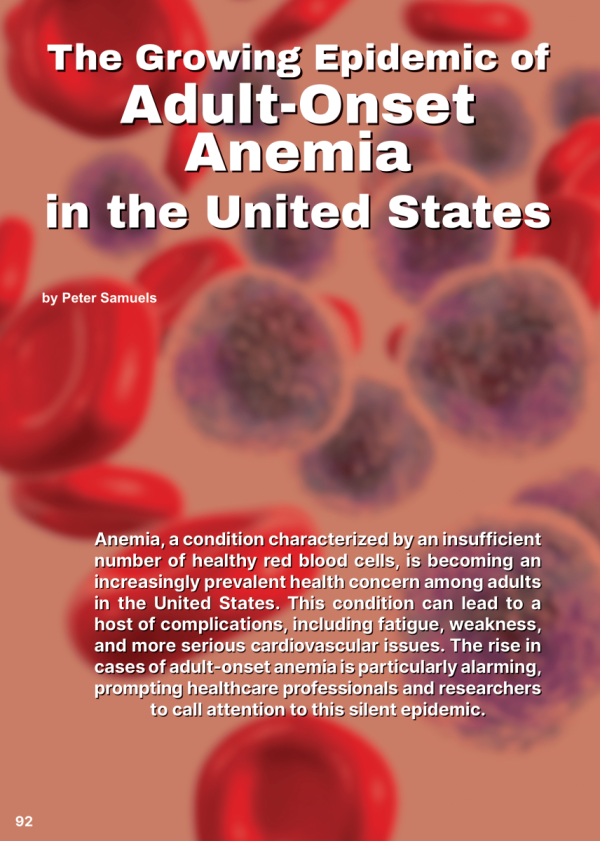 Adult-Onset Anemia: A growing Epidemic | George Magazine
