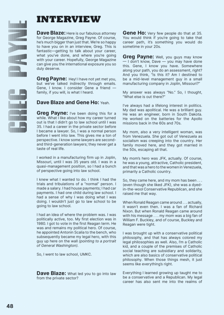 Attorney Greg Payne: Fearless Freedom Fighter – Exclusive Interview ...