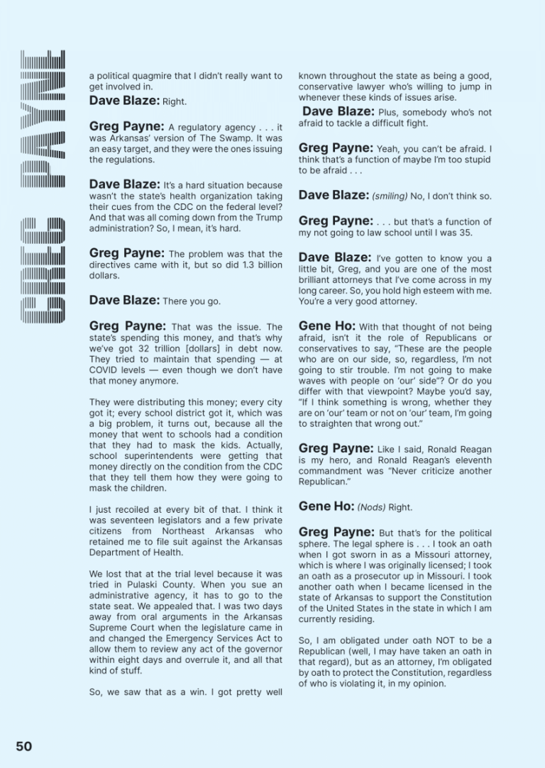 Attorney Greg Payne: Fearless Freedom Fighter – Exclusive Interview ...