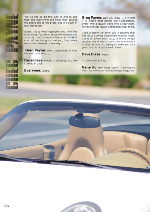 Attorney Greg Payne: Fearless Freedom Fighter – Exclusive Interview ...