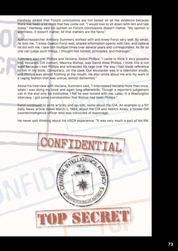 Gaeton Fonzi – JFK and the Rest of the Story, part 3 | George Magazine