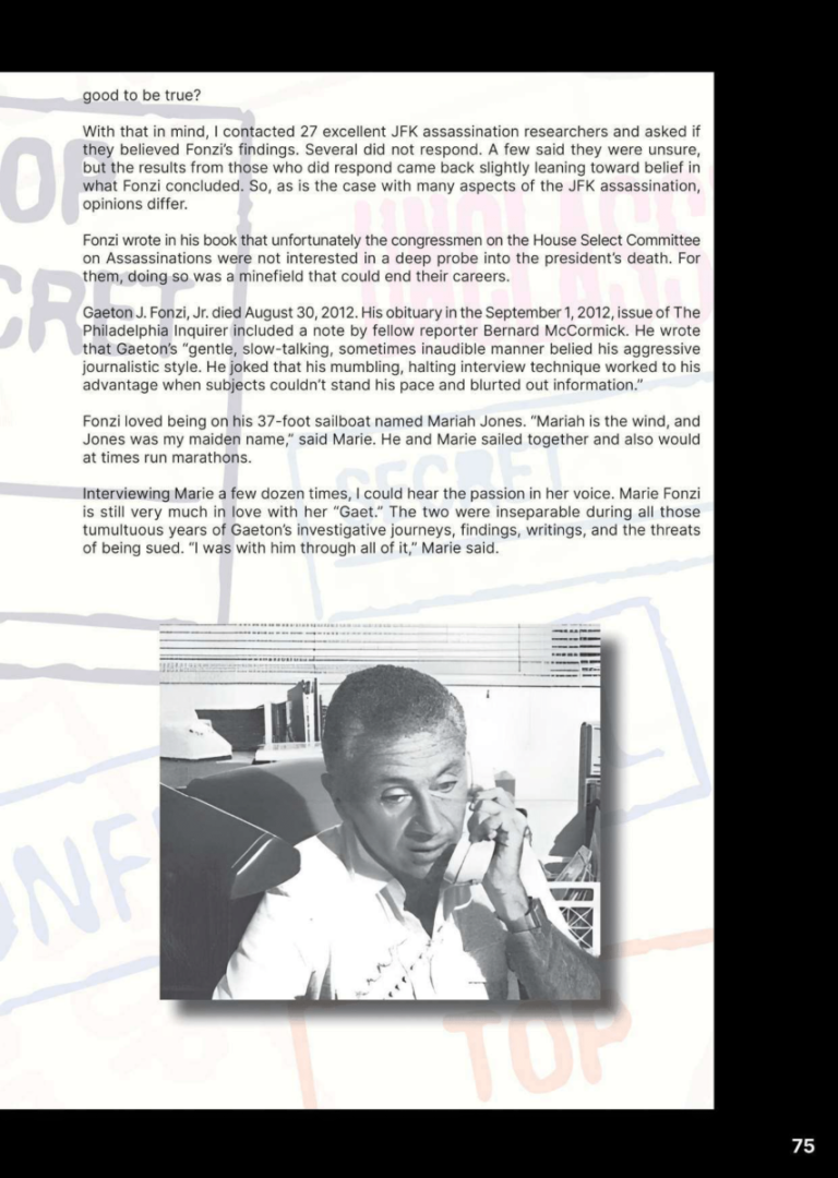 Gaeton Fonzi – JFK and the Rest of the Story, part 3 | George Magazine