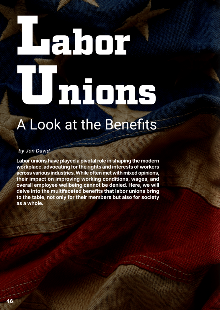 Labor Unions: A Look at the Benefits | George Magazine