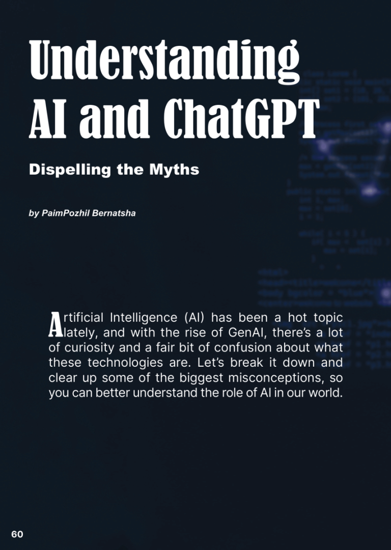 Understanding AI and ChatGPT: Dispelling Myths | George Magazine
