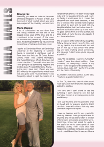 George Interview: Marla Maples – “Who Gets Her Vote” | George Magazine