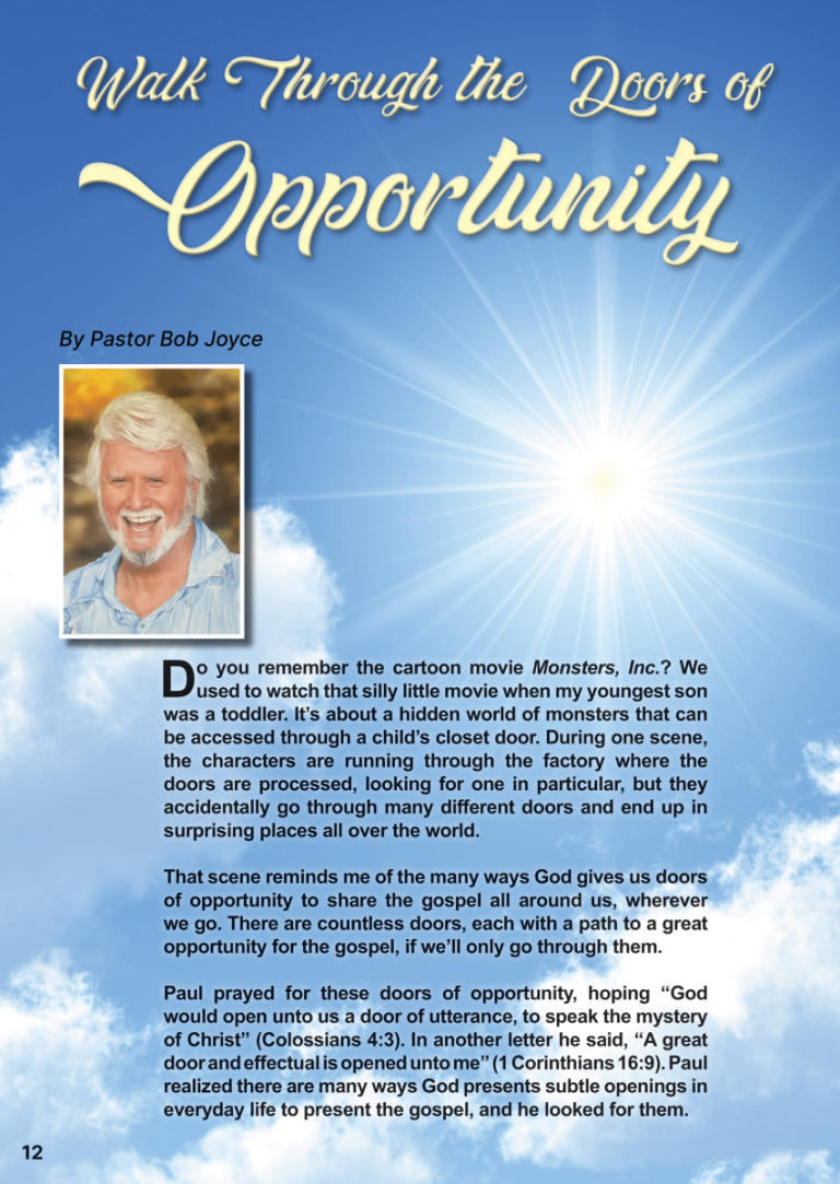 Walk Through the Doors of Opportunity | George Magazine