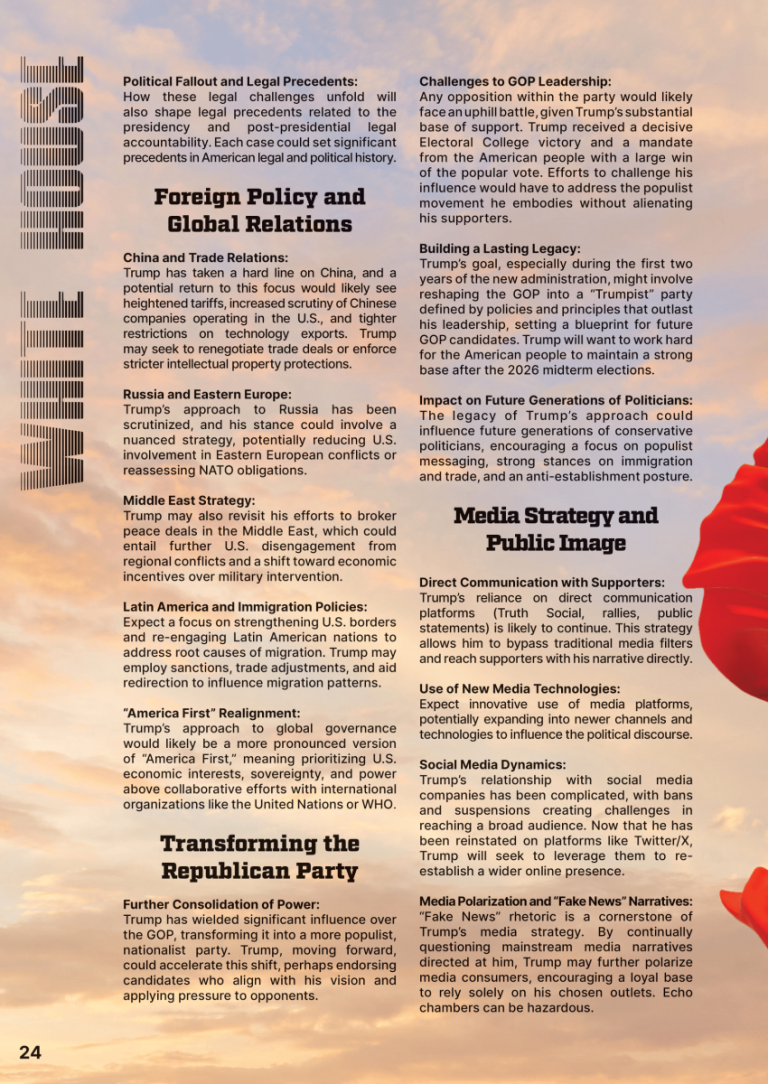 TRUMP WON! Now the path forward | George Magazine