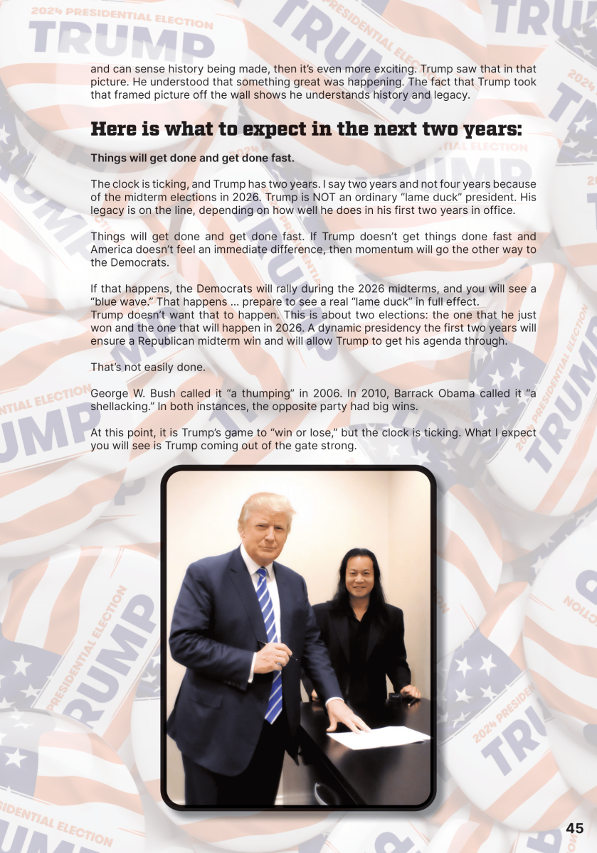 Trump’s Priority: His Legacy | George Magazine