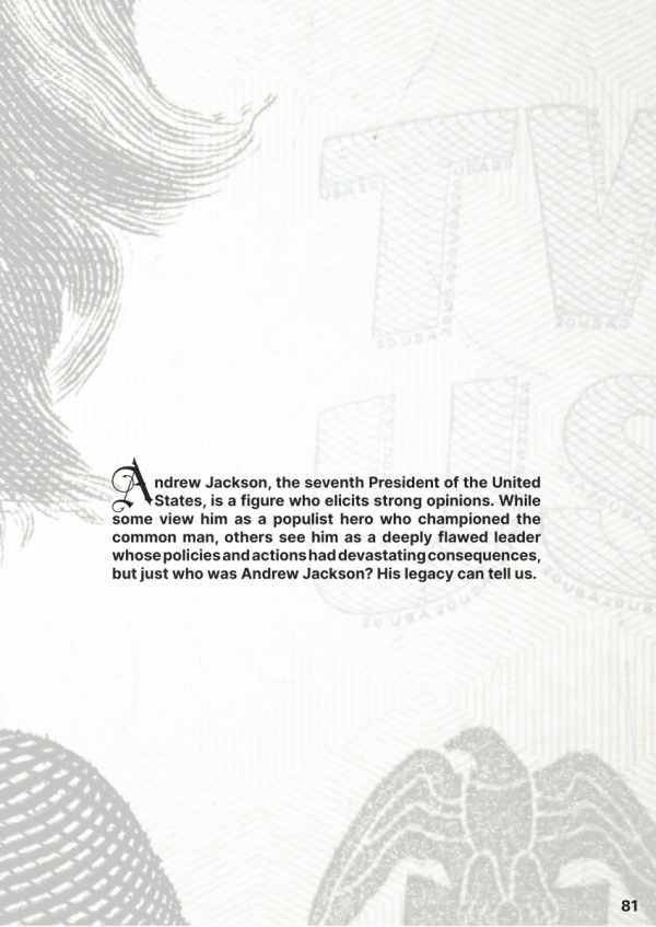 Legacy of Andrew Jackson: Trail of Tears, Spoils System, and the Panic ...