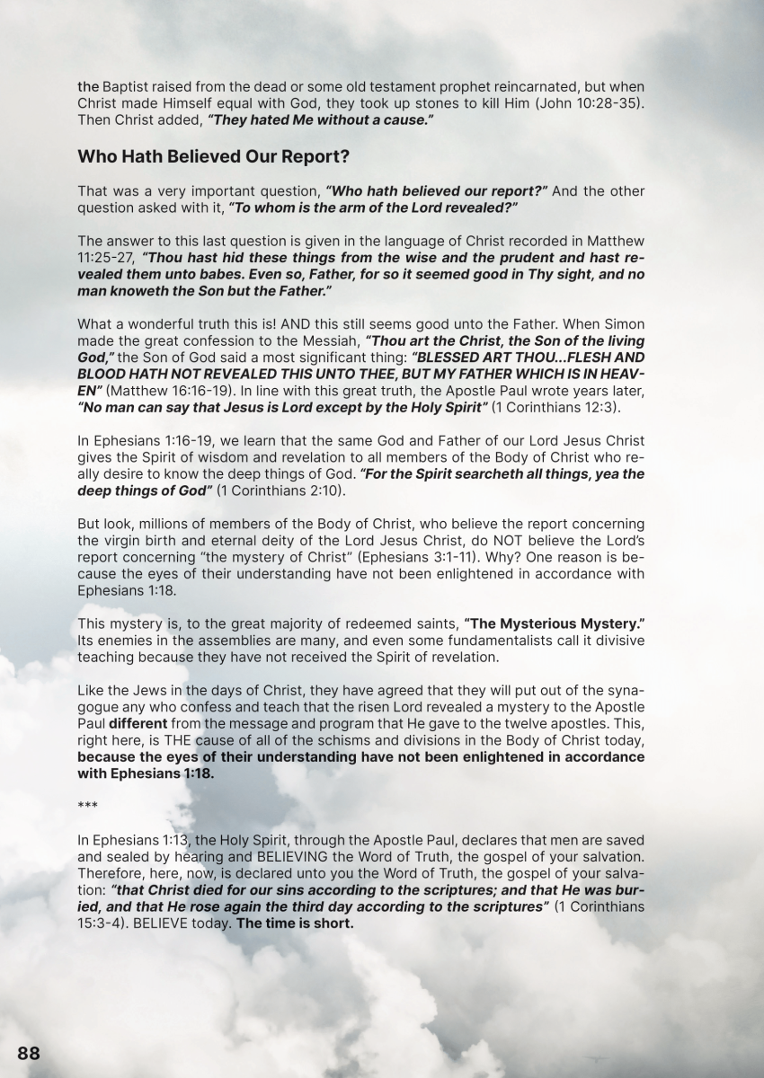 Christ, The Stumblingstone | George Magazine