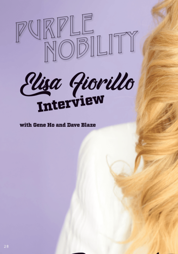 Purple Nobility: Elisa Fiorillo Interview | George Magazine