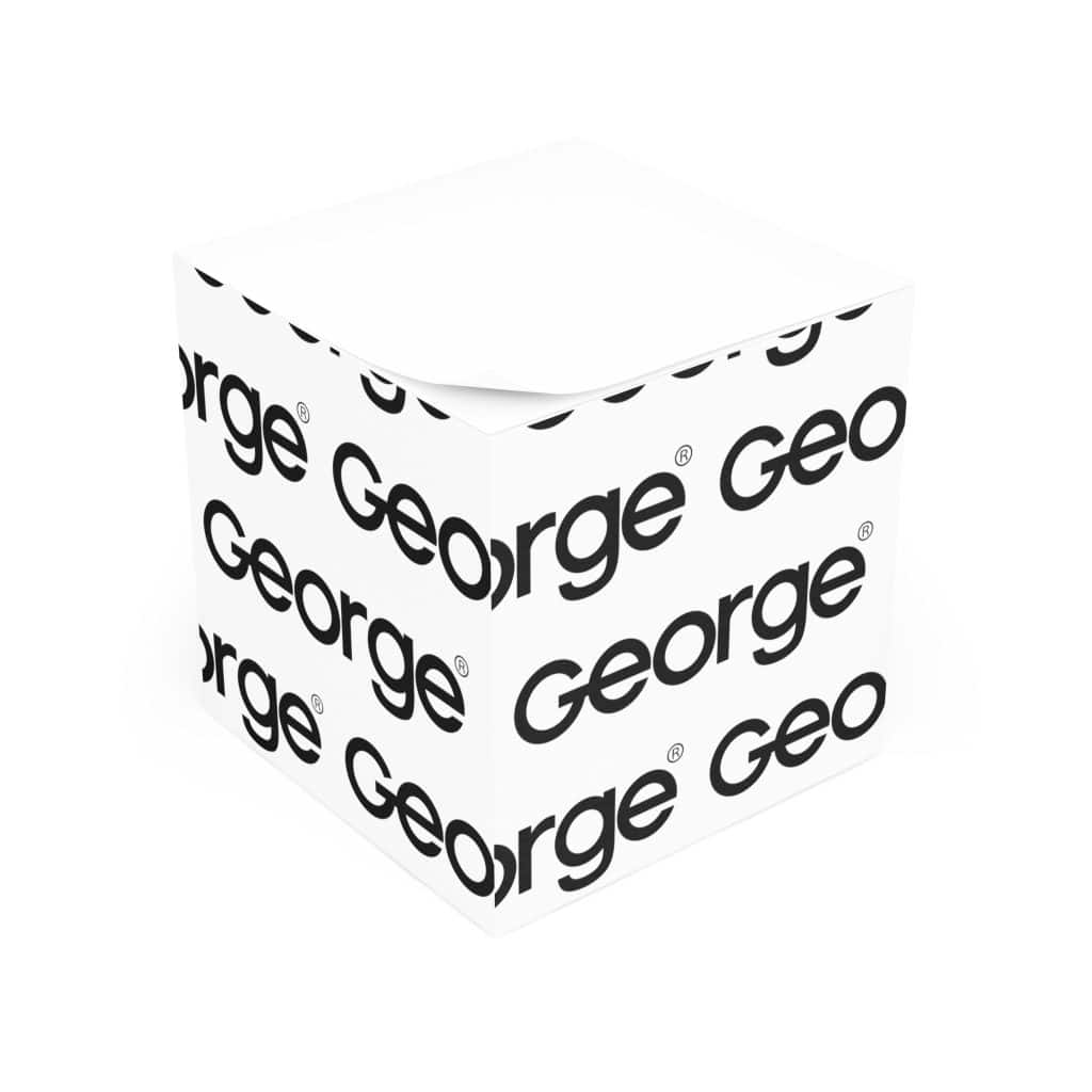 George Note Cube | George Magazine