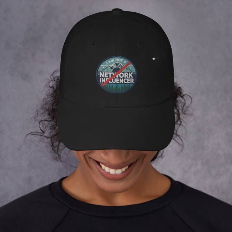 I am Not a Network Influencer, Anti-Influencer Hat | George Magazine