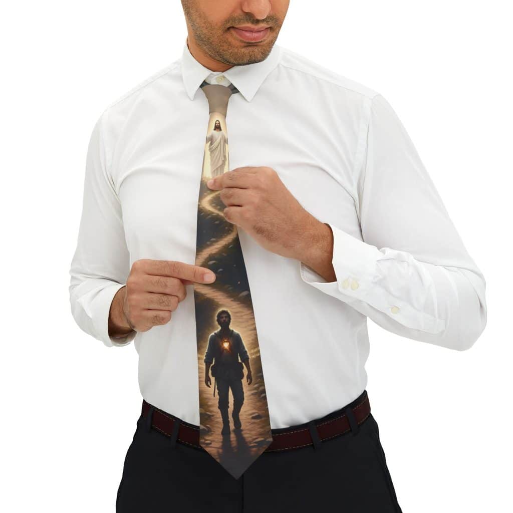 Eternal Security Men’s Necktie: The Shephard’s Thread | George Magazine