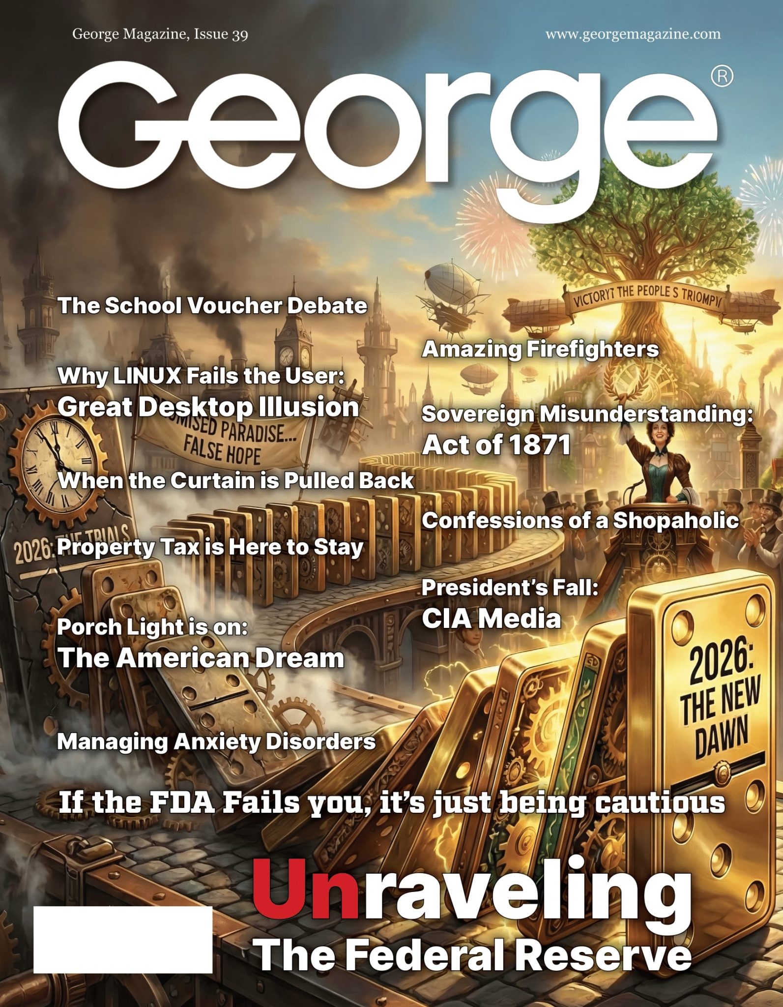 Past George Issue | George Magazine | George Online
